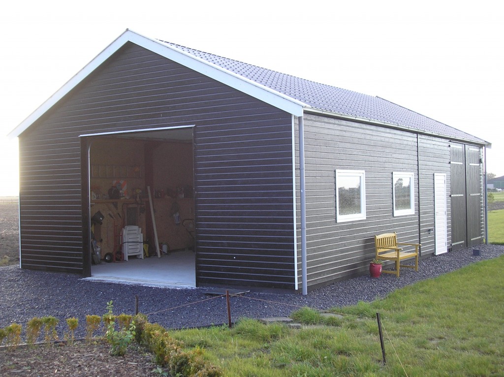 Houten loodsen - Bouwservice Veenwouden