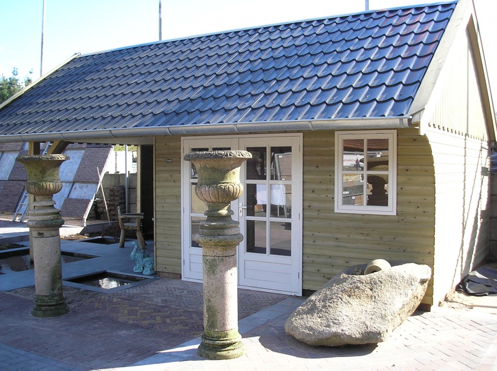 Houten berging op maat - Bouwservice Veenwouden